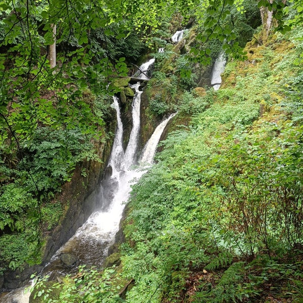 Stock Ghyll Force Waterfalls - Ambleside, Cumbria