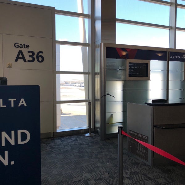 Gate A36 - 3 tips