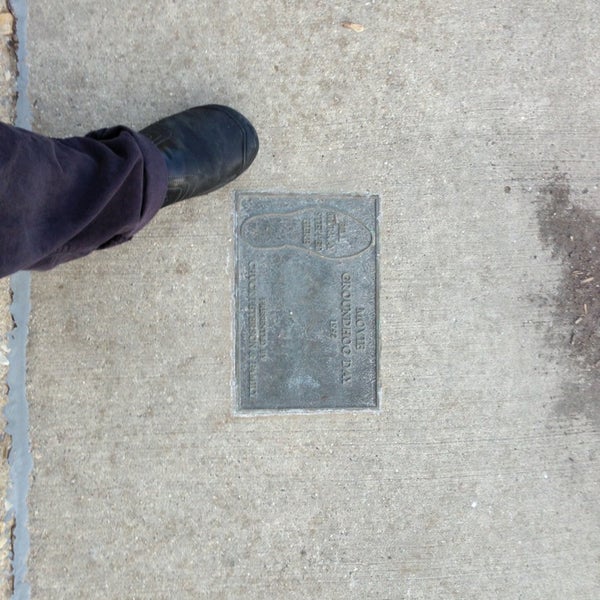 Photos at Bill Murray Stepped Here -- The Puddle From "Groundhog Day ...