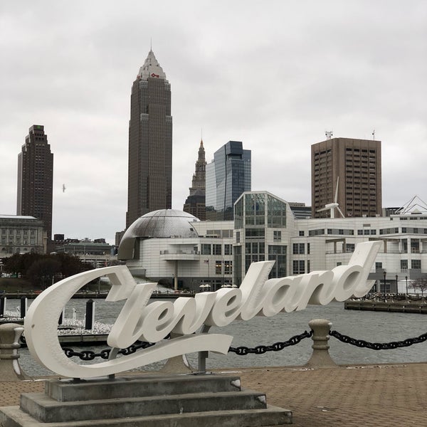 Cleveland Script Sign - Downtown Cleveland - Cleveland, OH