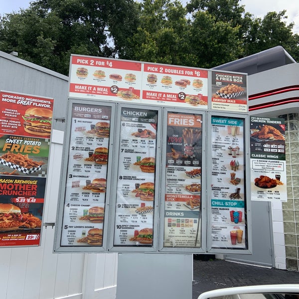 Checkers Menu Drive Thru
