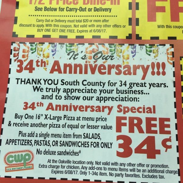 Cecil Whittaker's Pizzeria - 4 tips