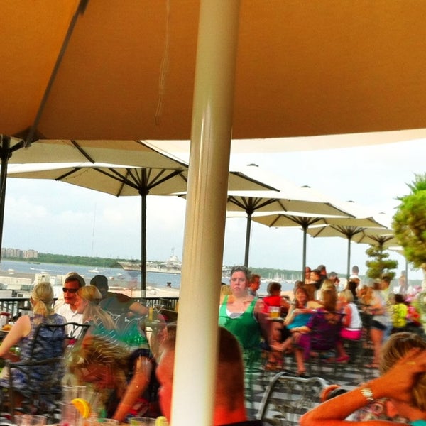 Photos at Market Pavilion Rooftop Bar - Downtown Charleston - 225 E Bay St