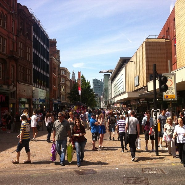 Market Street - Pedestrian Plaza in Manchester