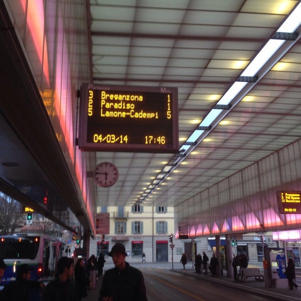 Terminal Lugano Centro - Bus Station