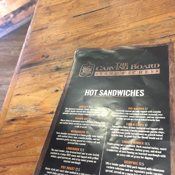 The Carving Board - Sandwich Spot in Los Angeles