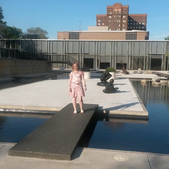 Yamasaki Reflecting Pools - Wayne State - Detroit, MI