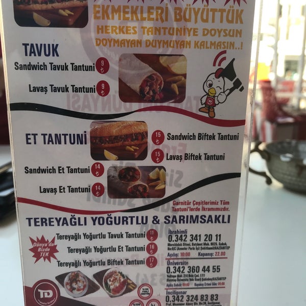 Tantuni Dünyası - Tantuni Restaurant