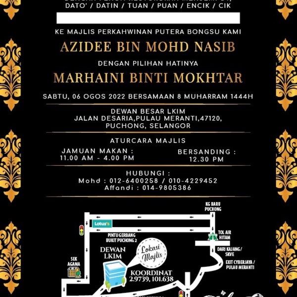 Dewan Besar Wisma LKIM - Pulau Meranti