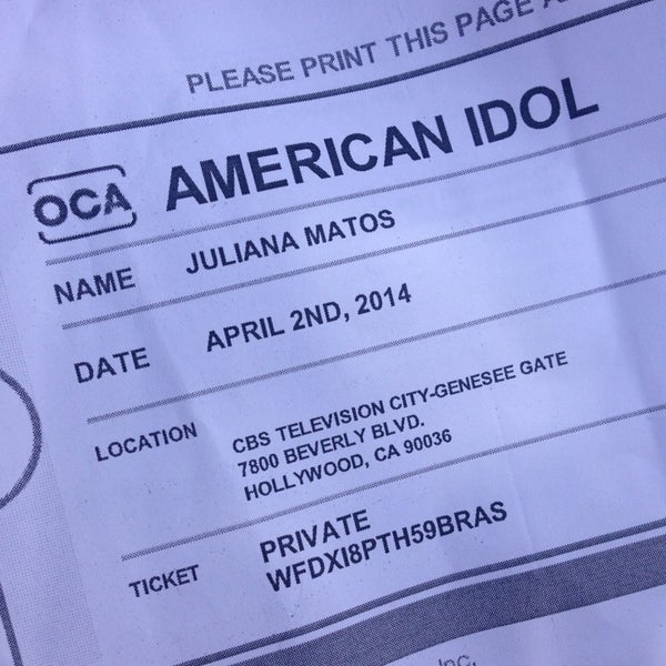 CBS Television City Studio 56 - Mid-City West - 2 tips