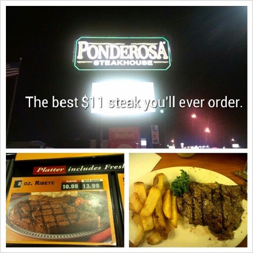 Ponderosa Steakhouse - 4 tips