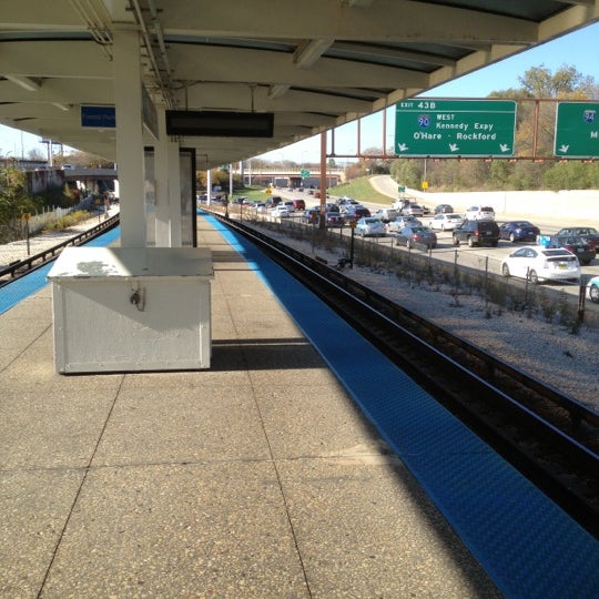 CTA - Montrose - Train Station in Chicago