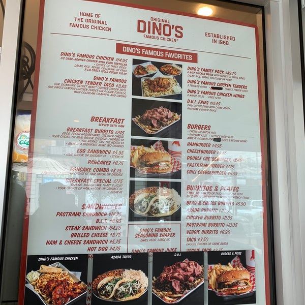 Dino's Chicken and Burgers - Diner in Los Angeles