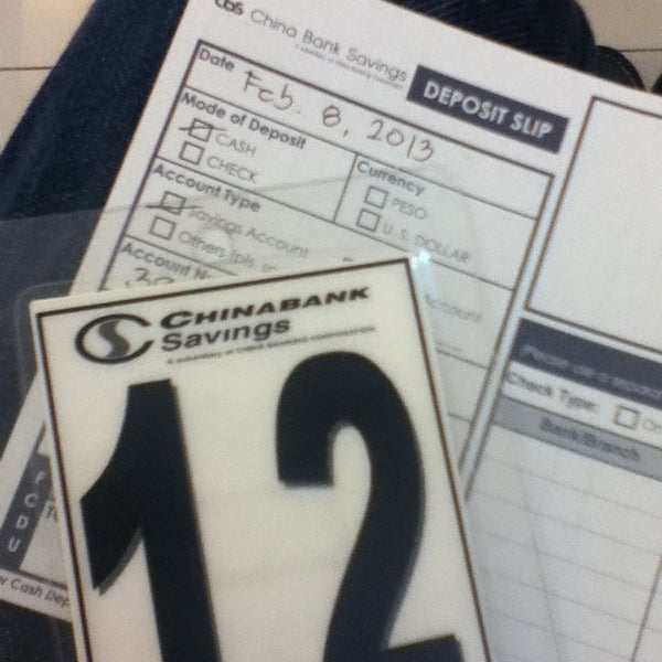 Chinabank Savings - 2 tips