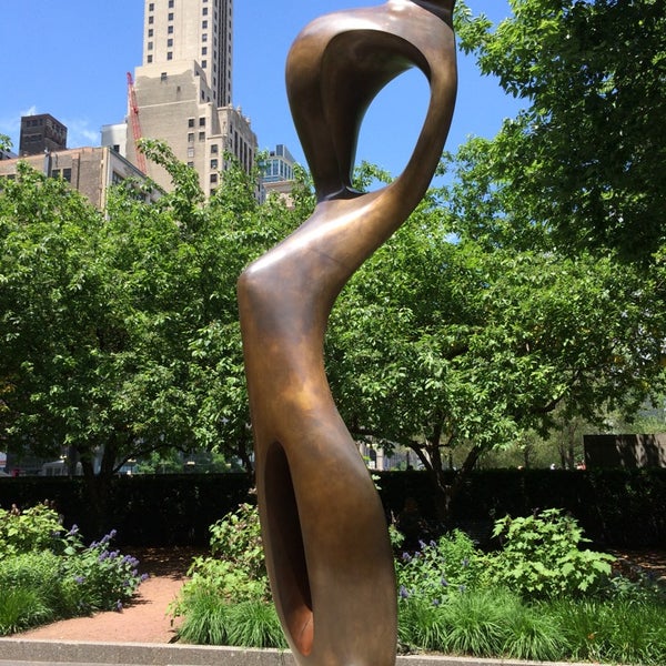 Large Interior Form - Henry Moore - Sculpture Garden in Chicago