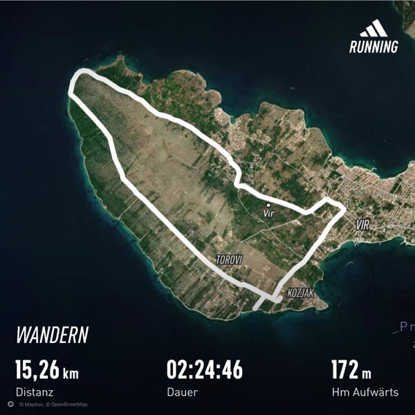 Otok Vir - Vir, Zadarska Županija