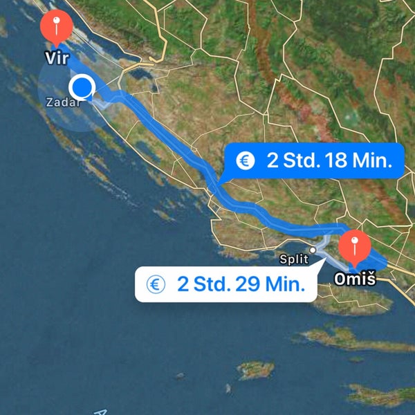 Otok Vir - Vir, Zadarska Županija