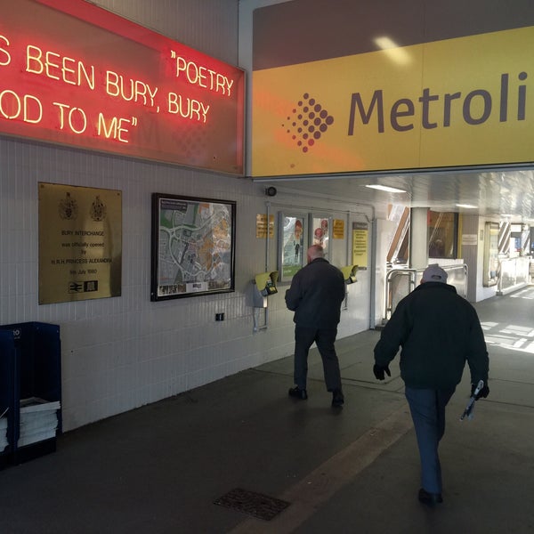 Bury Metrolink Station - Tram Station