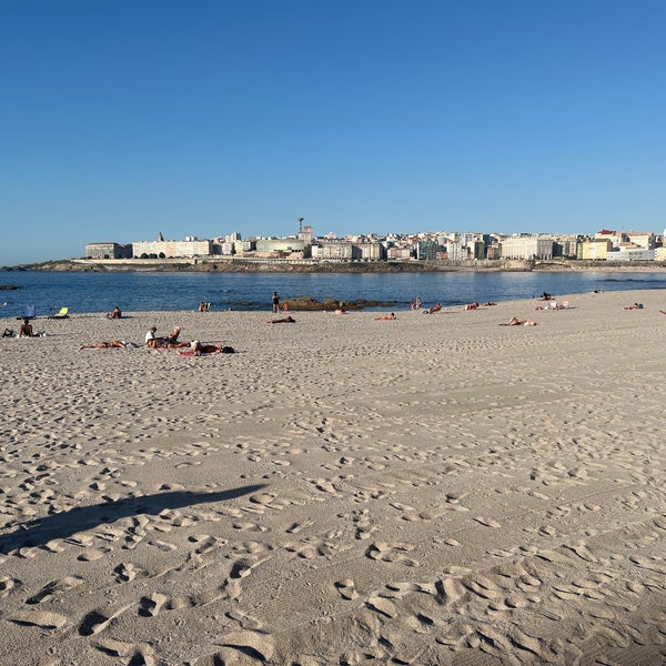 Praia de Riazor - La Coruña, Galicia
