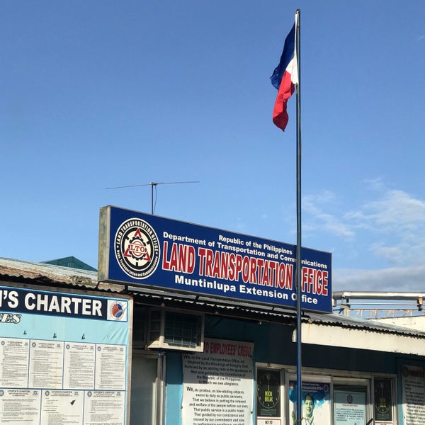 LTO Muntinlupa - Tunasan - Muntinlupa, Rizal