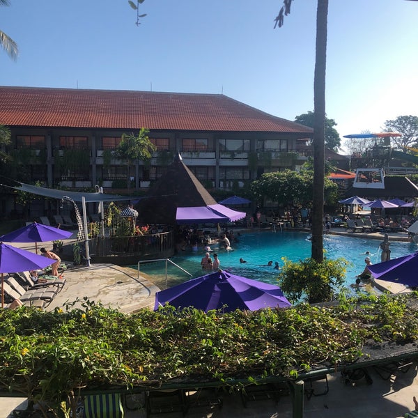 Bali Dynasty hotel swimming pool - Kuta, Bali