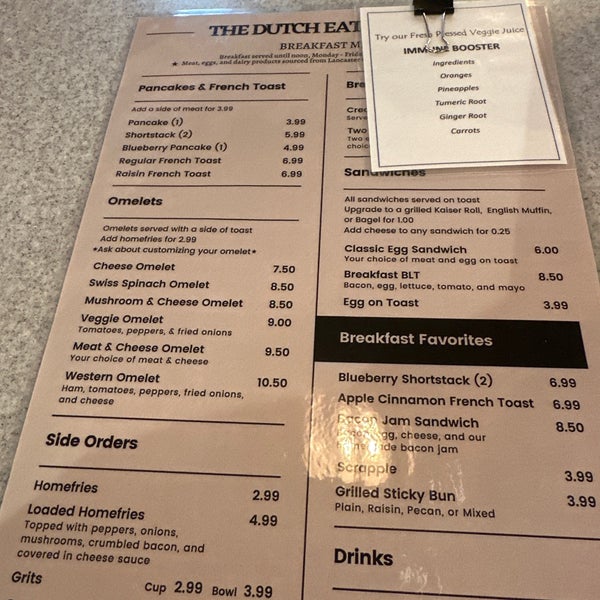 Dutch Eating Place - Chinatown - 51 N 12th St
