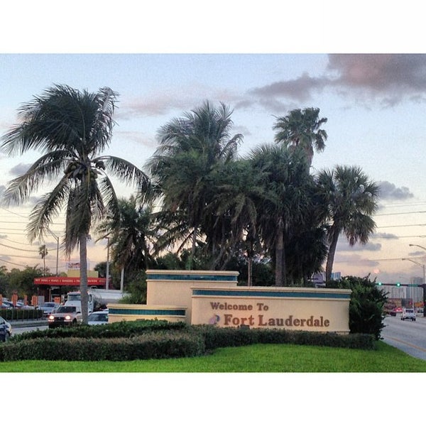 Welcome To Fort Lauderdale Main Sign - Poinciana Park - 1 tip from 620 ...