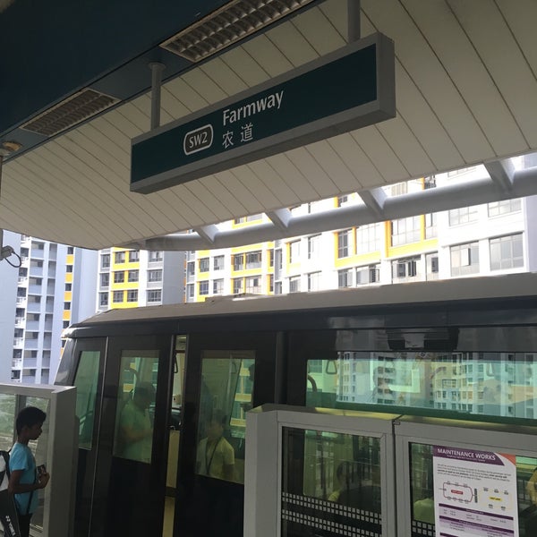 Farmway LRT Station (SW2) - Sengkang - 35 Anchorvale St