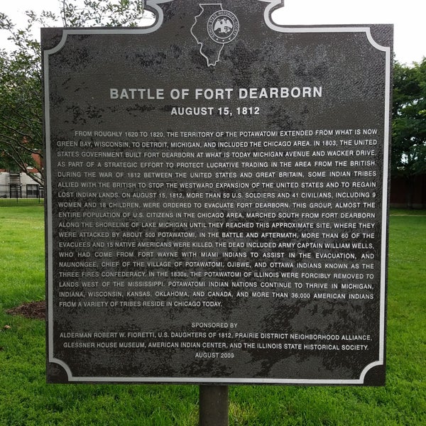 Battle of Fort Dearborn Park - Prairie District - Chicago, IL