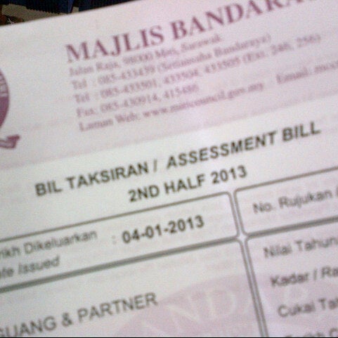 Majlis Bandaraya Miri(MBM) - 2 tips