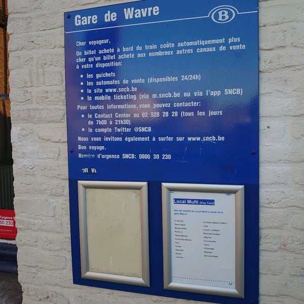Gare de Wavre - 4 tips from 1205 visitors