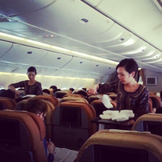 SQ806 SIN-PEK / Singapore Airlines - Plane in Changi