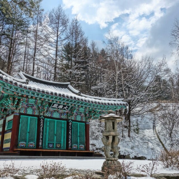 봄여름가을겨울 그리고 봄 영화촬영 세트장 평창 대관령 강원도