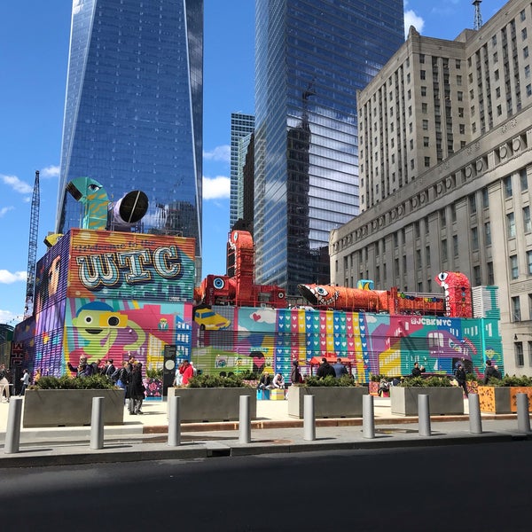 2 WTC Mural Project - Street Art in Financial District