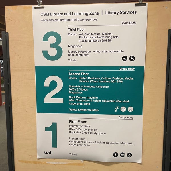 Central Saint Martins Library - London, Greater London