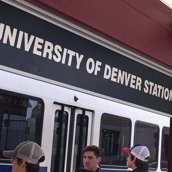 RTD - University of Denver Light Rail Station - Rail Station in University
