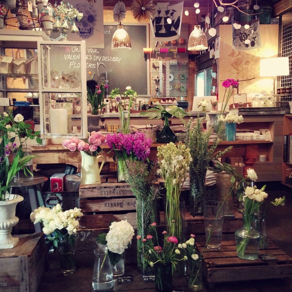 Flower Shop Interior Vintage