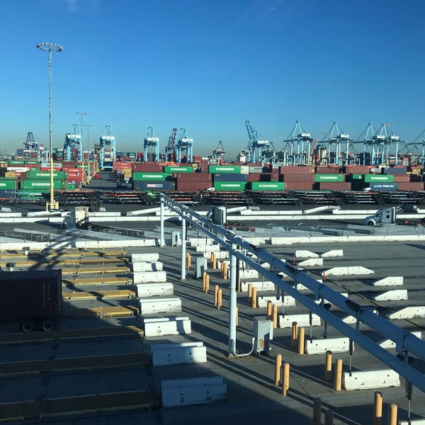 Long Beach Port - Marine Terminal in Terminal Island