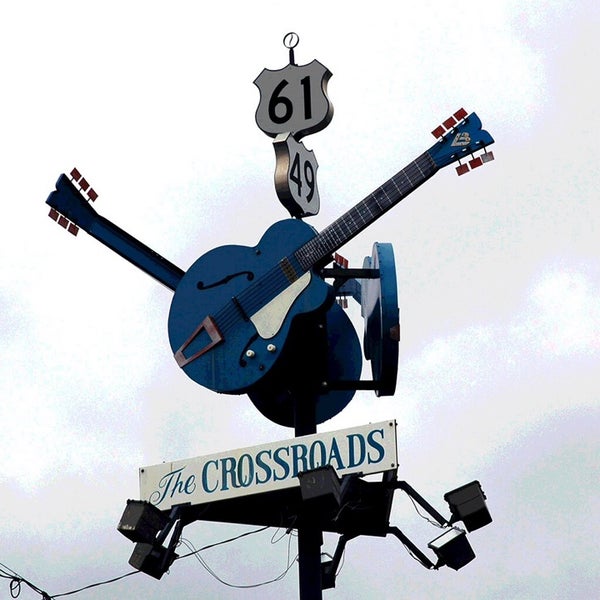 The Crossroads (Hwy 61 & 49) - Intersection in Clarksdale