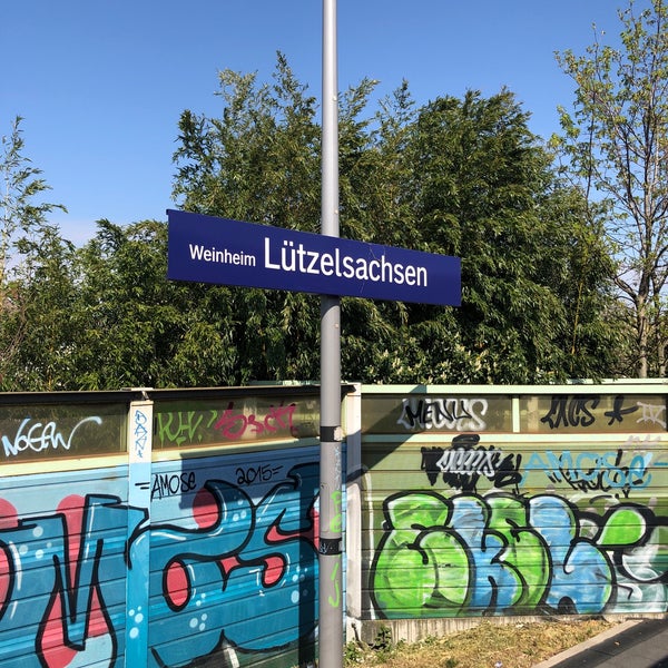 Photos at Bahnhof Weinheim Lützelsachsen - Train Station in Weinheim