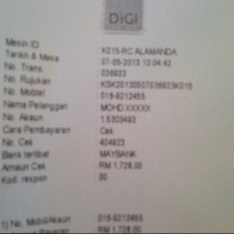 Photos at DiGi Centre (DiGi Store) - Alamanda Shopping Centre, Jln ...