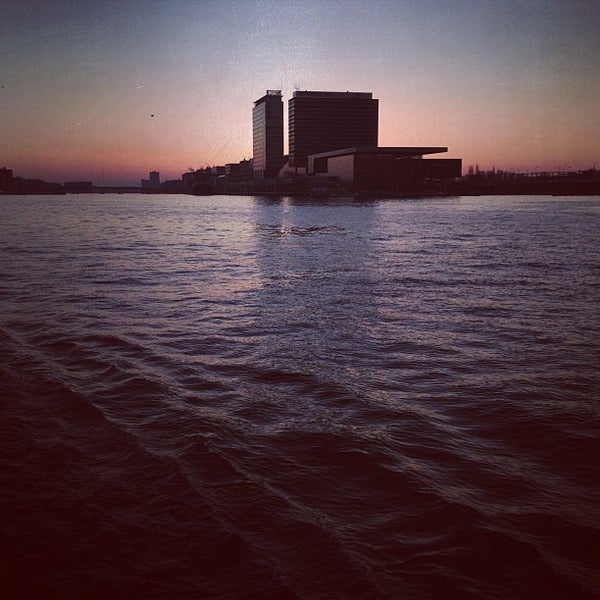 Het IJ - River in Amsterdam