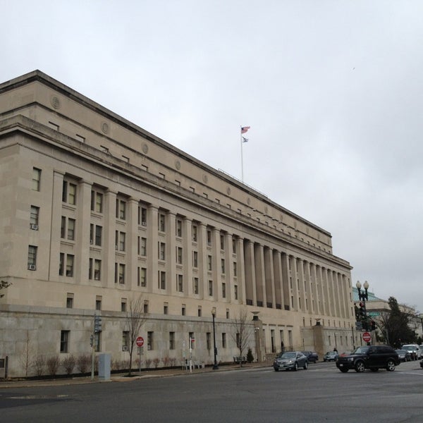 U.S. Department of the Interior - Government Building in Northwest ...