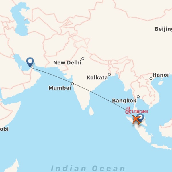 Emirates Flight EK347 (KUL-DXB) - KUL Airport