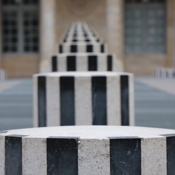 Colonnes de Buren - Palais-Royal - Paris, Île-de-France