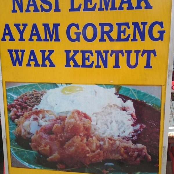 nasi lemak ayam goreng wan kentut