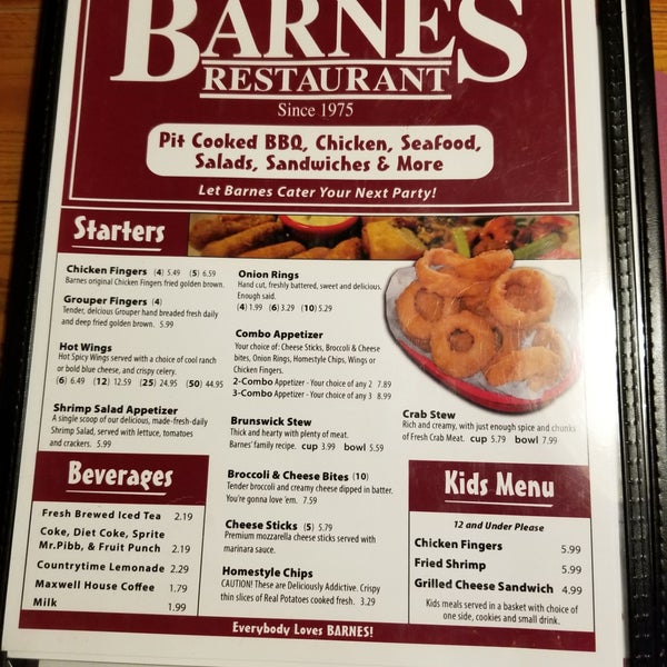 Barnes Restaurant - Savannah, GA