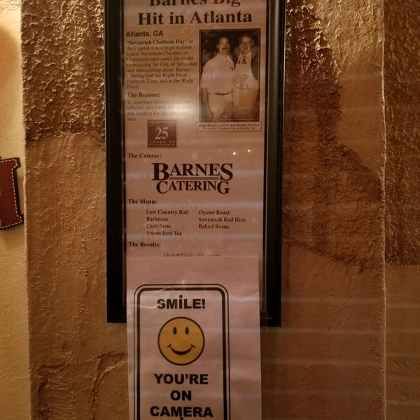 Barnes Restaurant - Savannah, GA