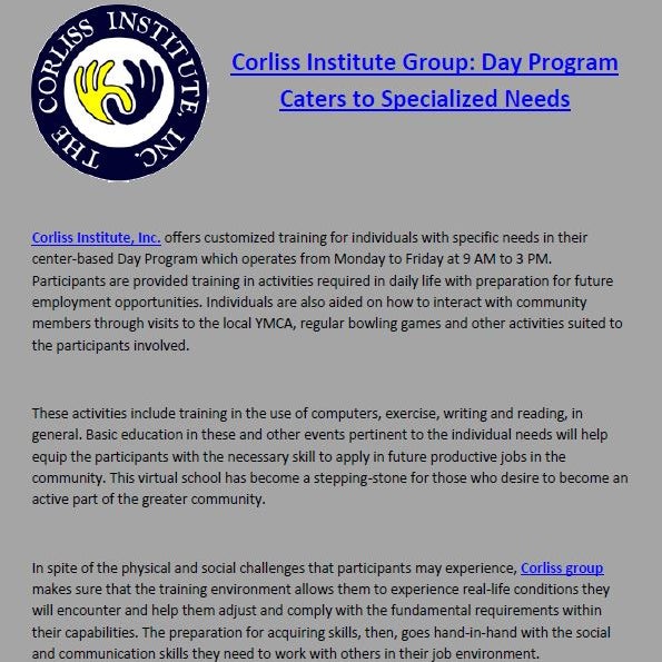 The Corliss Institute - Warren, RI