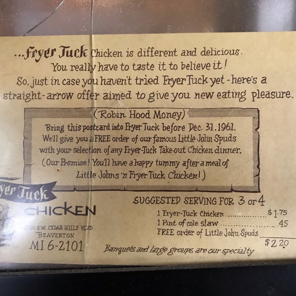 Fryer Tuck's - Southern Food Restaurant